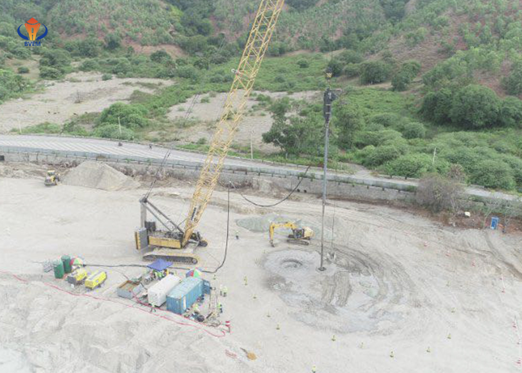 Electrical Vibro Stone Columns Electric Vibro Float Equipment Soil ...